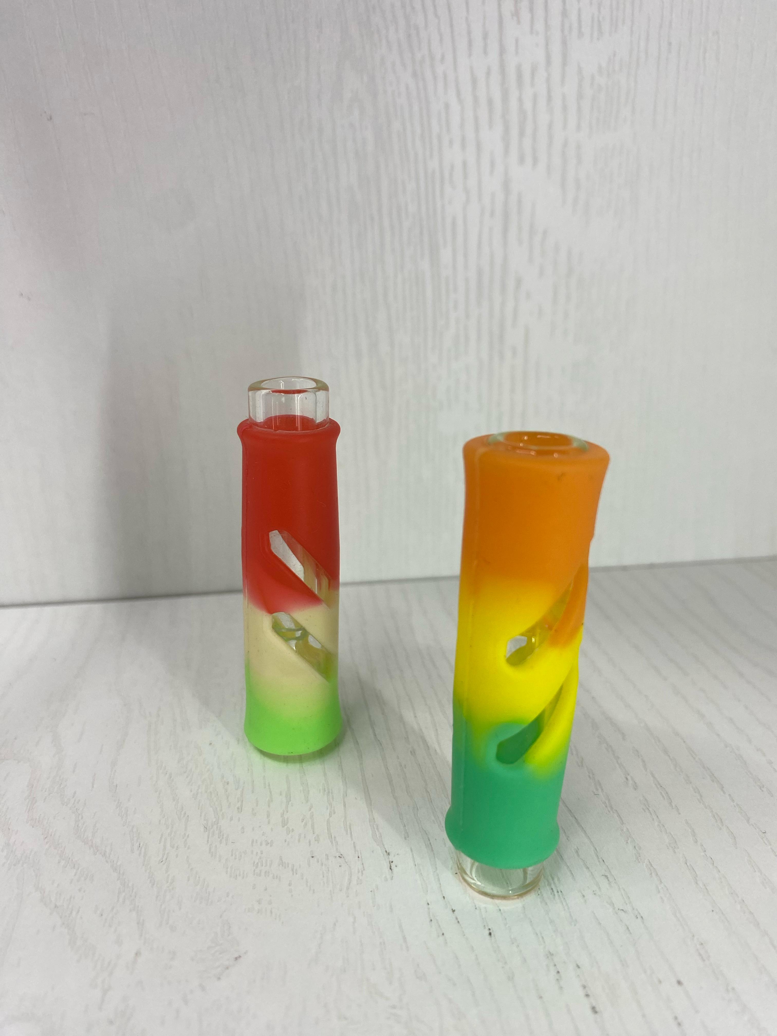 Pipa vidrio caucho pequeña – Sub Urban Tech & Smoke